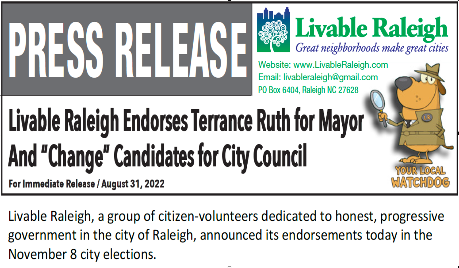 Livable Raleigh | Great neighborhoods make great cities